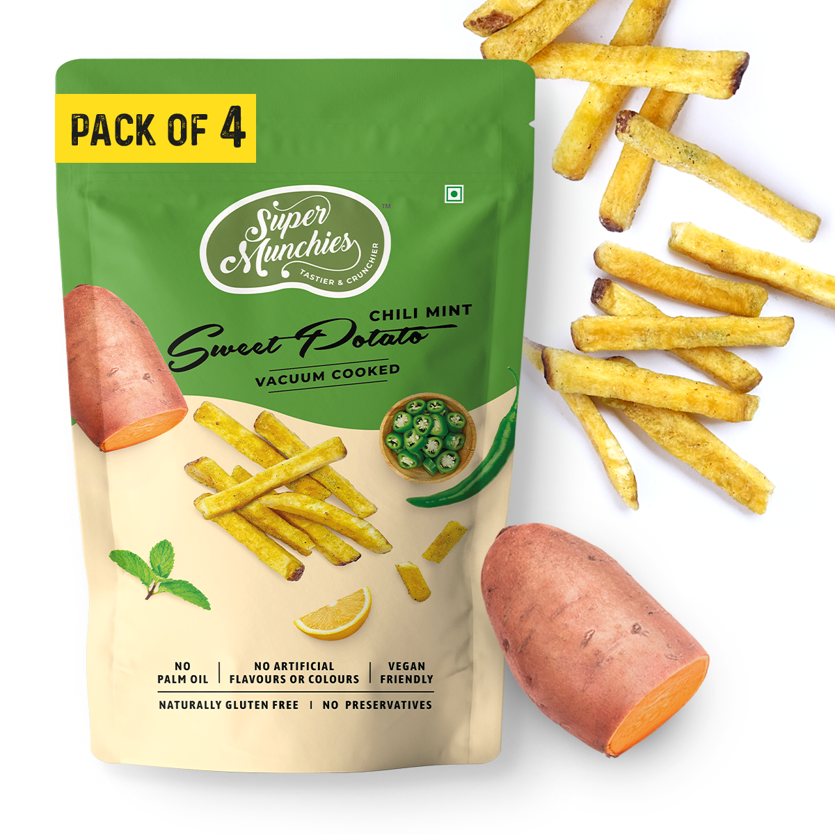 Chili Mint Sweet Potato – Kesari-IN