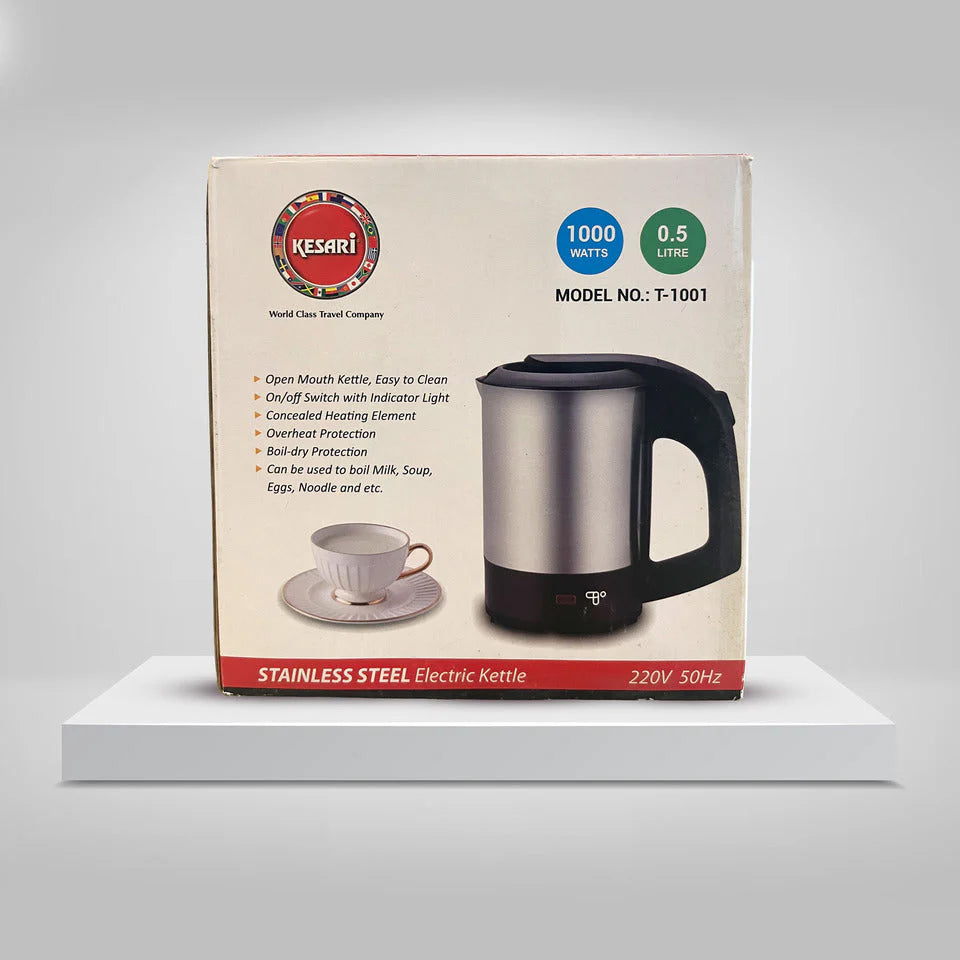 Travel Kettle: Trusted Kesari logo – Kesari-IN