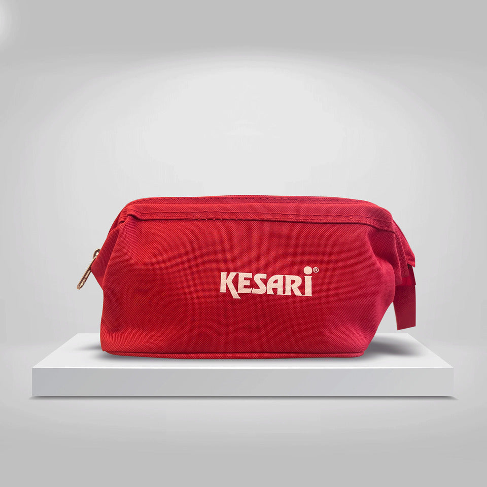Travel Pouch: Trusted Kesari logo – Kesari-IN