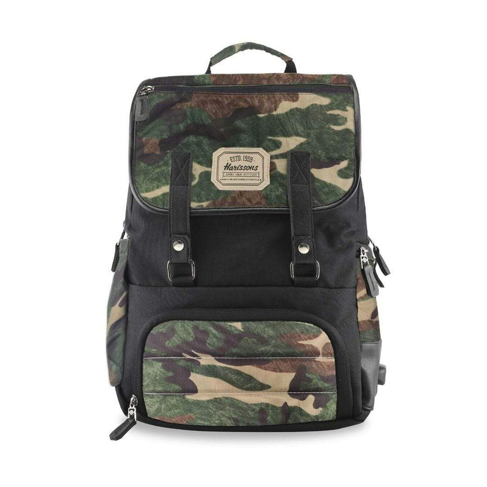 Dexter 14 inch Casual Laptop Backpack with USB Charging Port (18 Ltrs ...